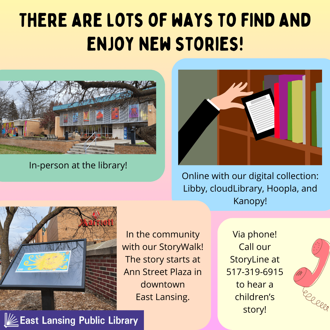 March 2024 Newsletter: Spring at the Library! | East Lansing Public Library